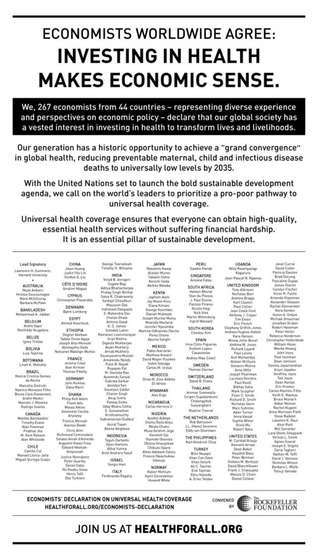 “Investing in Health Makes Economic Sense” | Econbrowser