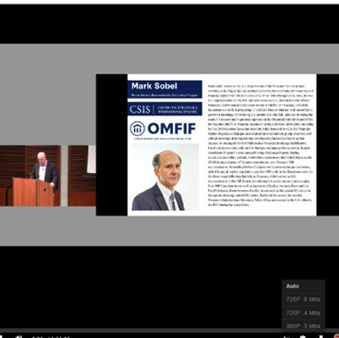 Mark Sobel on “(Why) The Dollar Is Still King?”: Video | Econbrowser